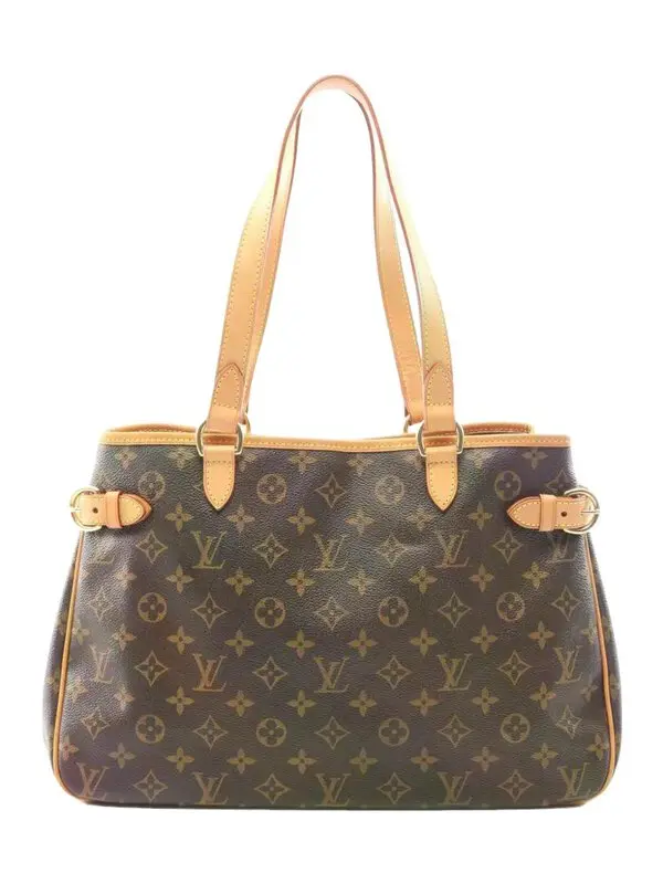 LOUIS VUITTON 2006 Monogram Batignolles Horizontal Tote Bag - Brown