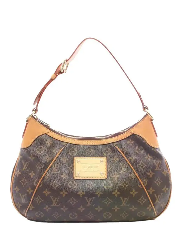 LOUIS VUITTON 2010 Monogram Thames Gm Shoulder Bag - Brown