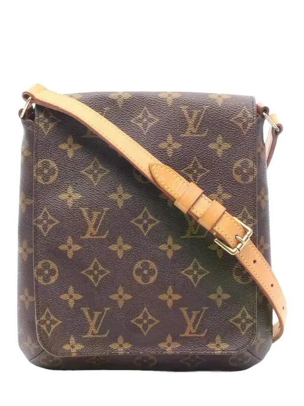 LOUIS VUITTON 1999 Monogram Musette Salsa Pm Short Strap Shoulder Bag - Brown