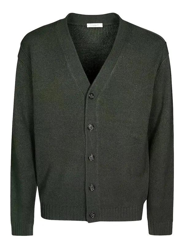 PAOLO PECORA Button Cardigan - Green