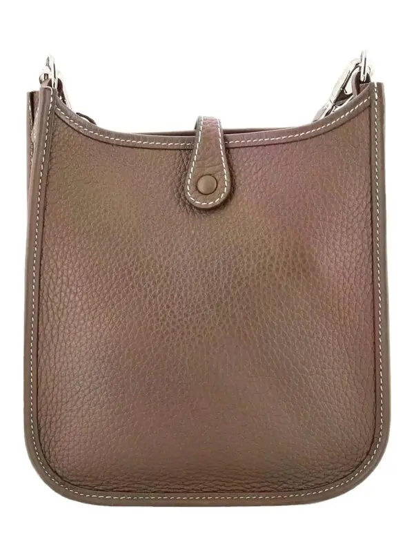 Hermès Evelyne Bag Gen Iii Clemence Tpm Crossbody Bag - Grey