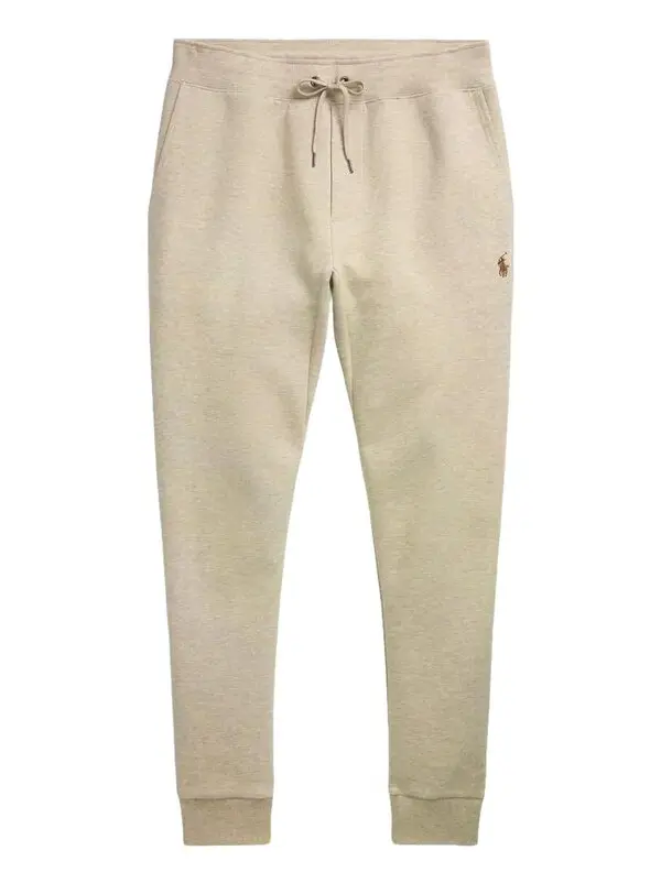 Polo Ralph Lauren Logo-embroidered Drawstring Track Pants - Neutrals