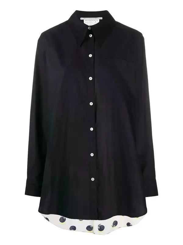 Stella McCartney Contrast Shirt - Blue