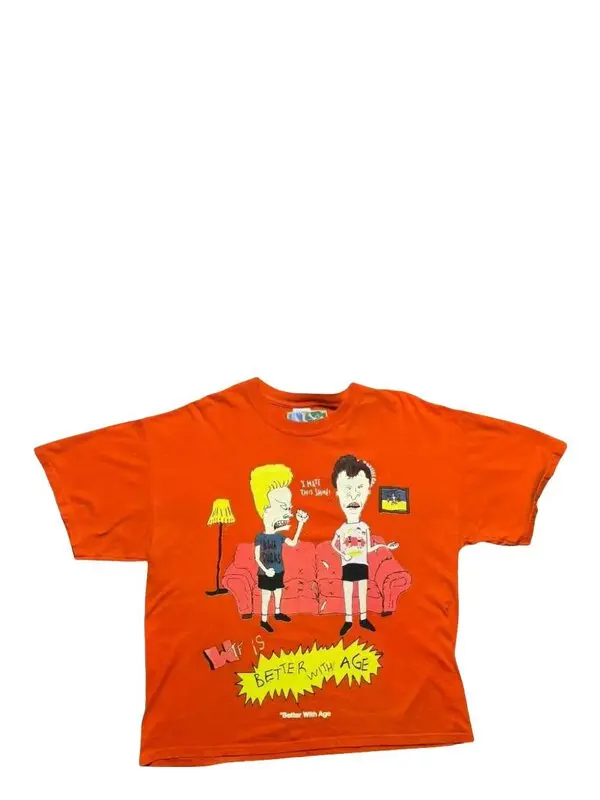 BETTER WITH AGE Graphic-print T-shirt - Orange