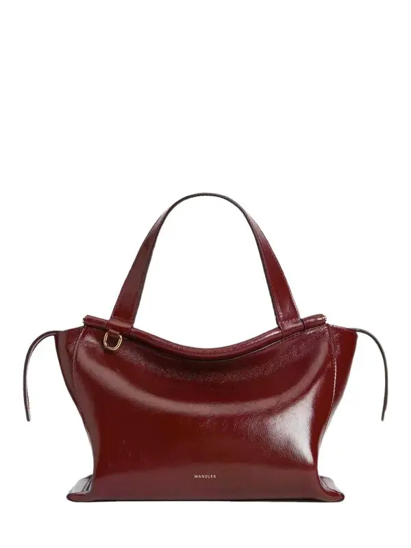 WANDLER Ida Suede Tote Bag - Brown
