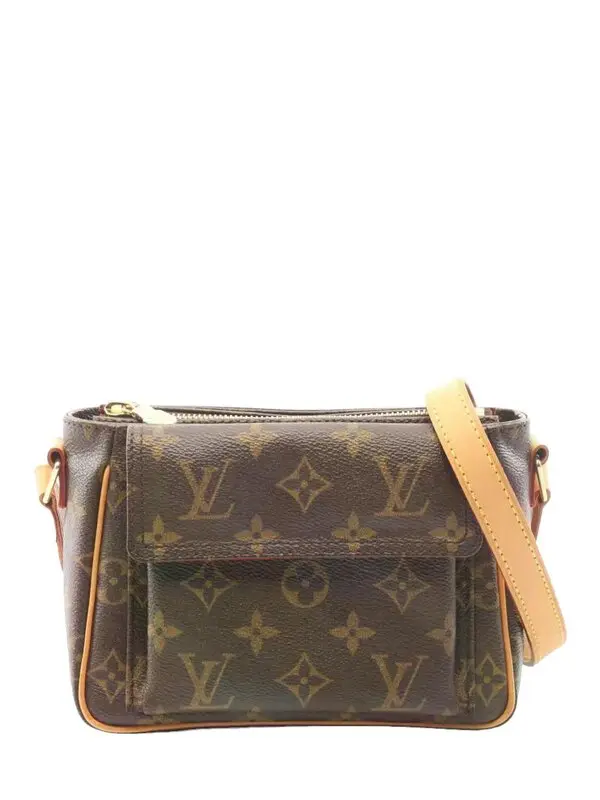 LOUIS VUITTON 2004 Monogram Viva Cite Pm Crossbody Bag - Brown