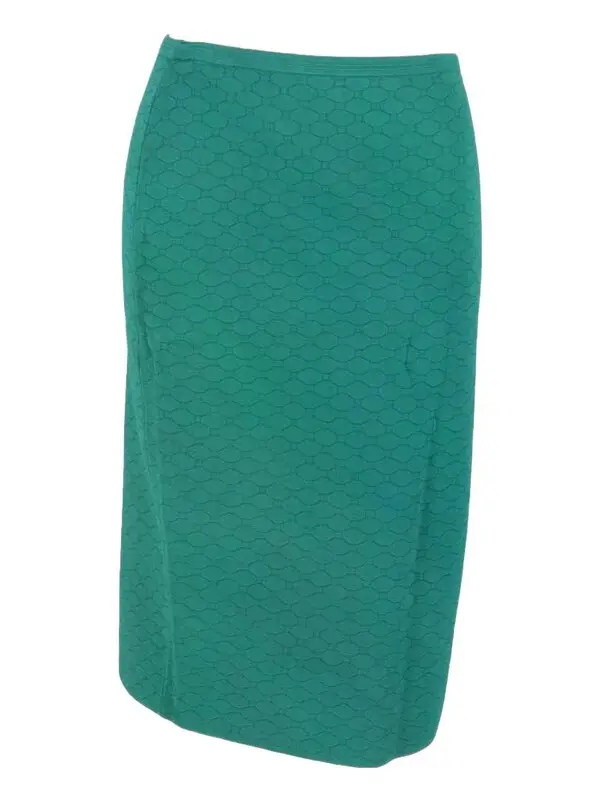 Diane Von Furstenberg Patterned Midi Skirt - Green