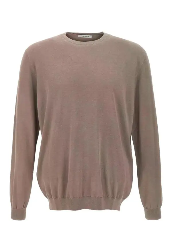 KANGRA Long-sleeve Sweater - Brown