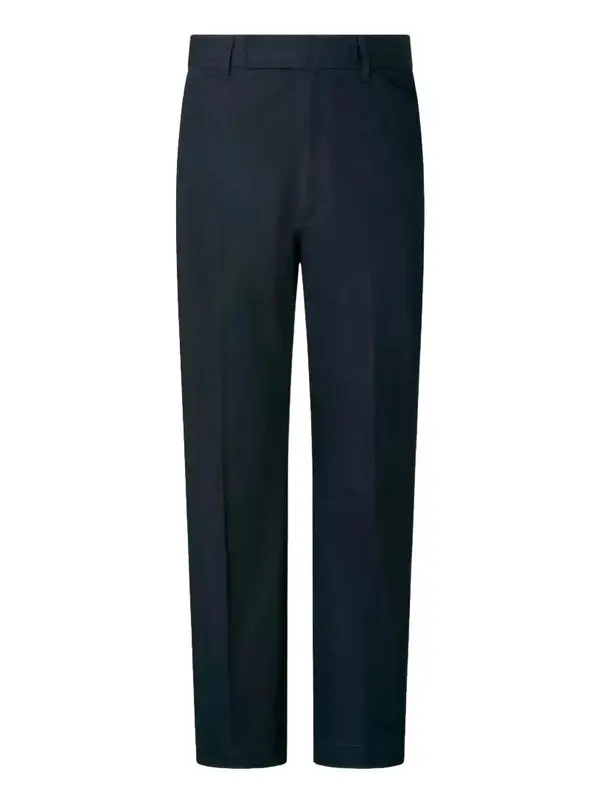 Thom Browne Tapered Chino Trousers - Blue