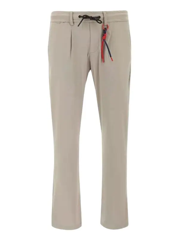 PEOPLE OF SHIBUYA Drawstring-waist Trousers - Neutrals
