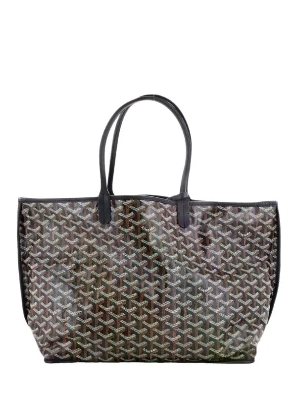 Goyard Anjou Reversible Coated Canvas Pm Tote Bag - Black