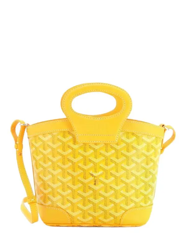 Goyard Beluga Bag Coated Canvas Mini Tote Bag - Yellow
