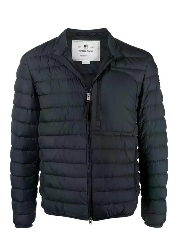 Woolrich Zipped Padded Jacket - Blue