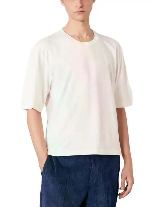 Officine Générale Crew-neck Short-sleeves T-shirt - Neutrals