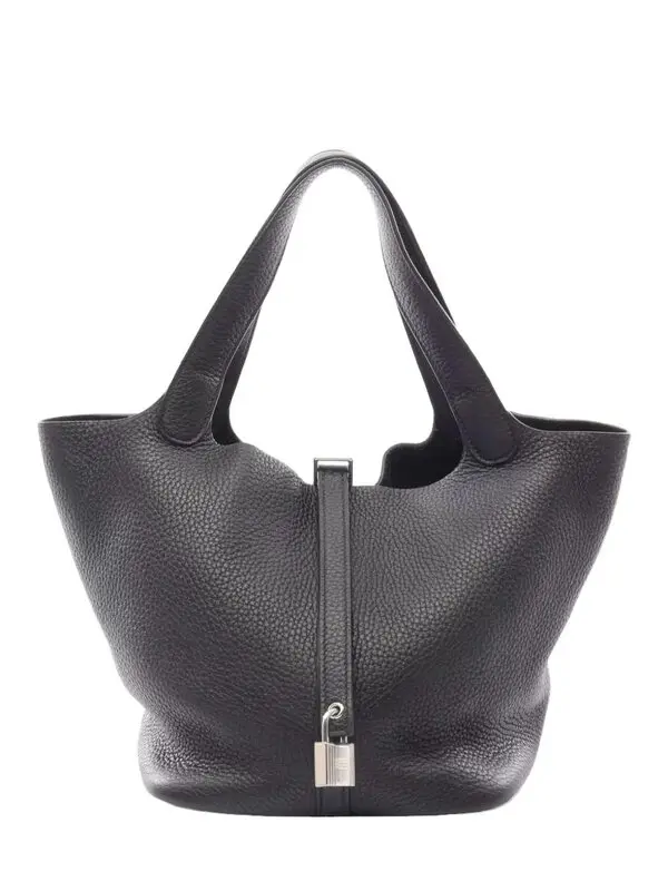 Hermès 2021 Mm Picotin Lock Shoulder Bag - Black
