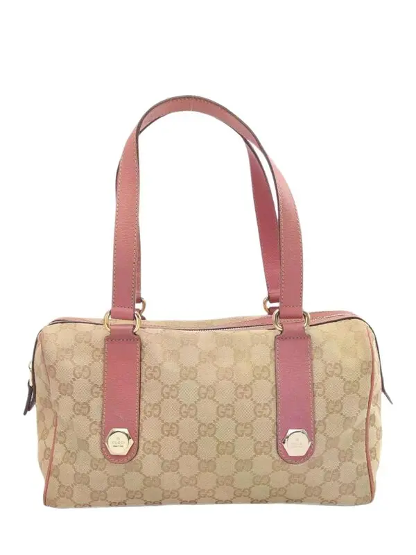Gucci 2000s Mini Gg Canvas Tote Bag - Neutrals