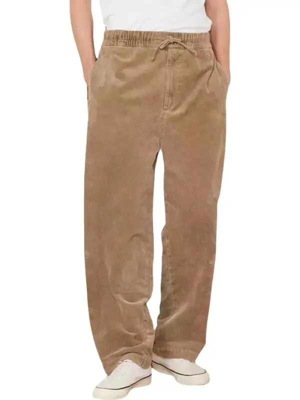 Officine Générale Corduroy Drawstring Trousers - Neutrals