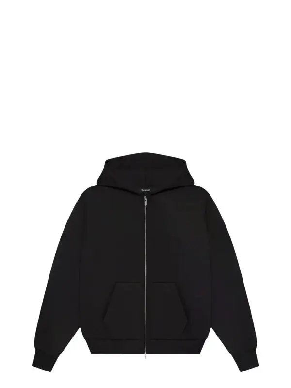 SEVENTH V2 Zipped Hoodie - Black