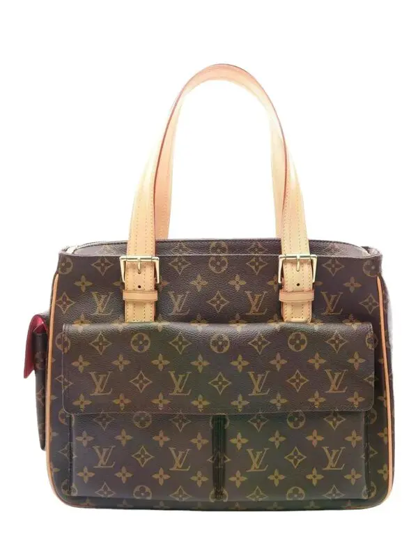 LOUIS VUITTON Monogram Tote Bag - Brown