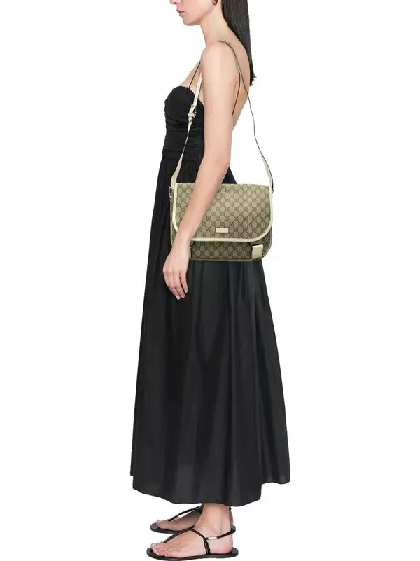 Gucci 2000-2015 Gg Supreme Crossbody Bag - Neutrals