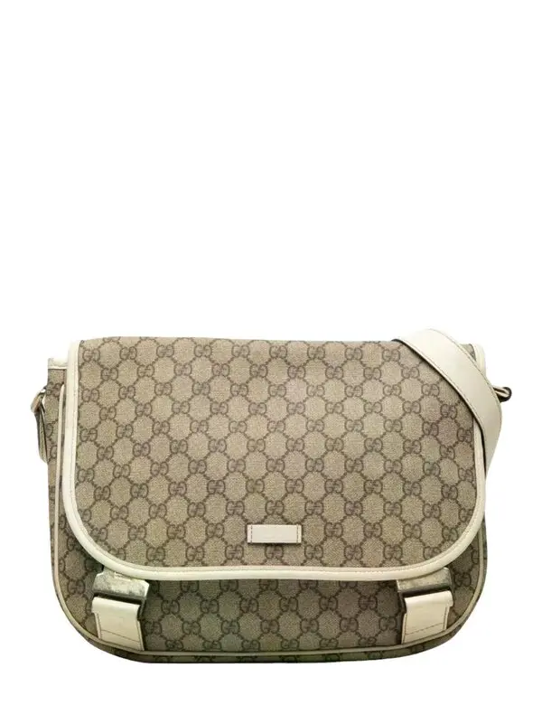 Gucci Gg Supreme Crossbody Bag - Neutrals