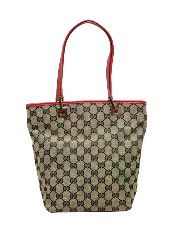 Gucci 2000-2015 Gg Canvas Tote Bag - Red