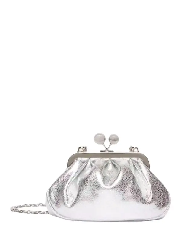Max Mara Pasticcino Clutch Bag - Silver