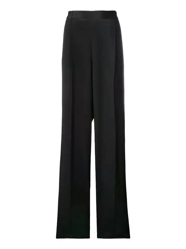 Stella McCartney High-waist Flared Trousers - Black