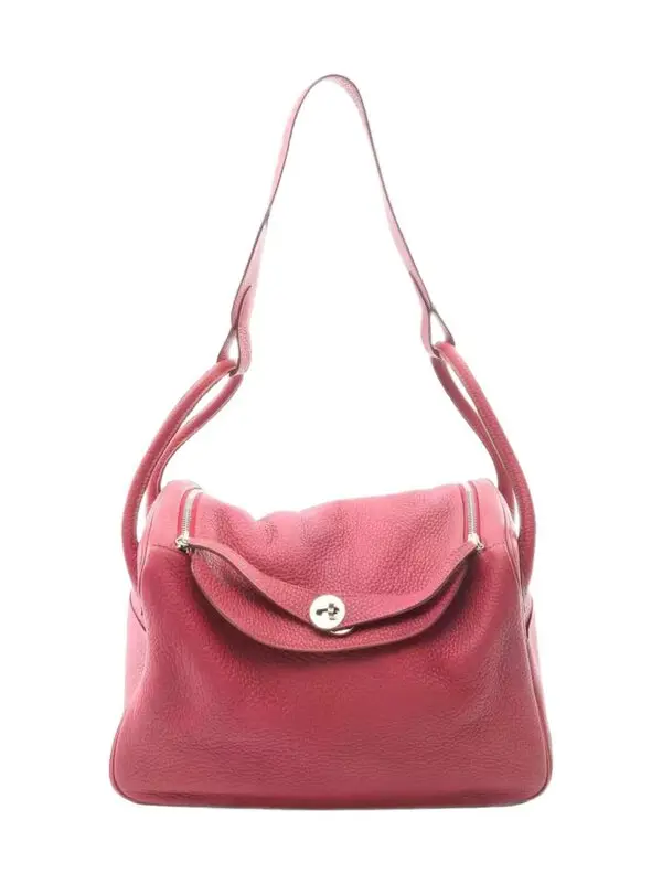 Hermès 2011 34 Lindy Two-way Handbag - Red