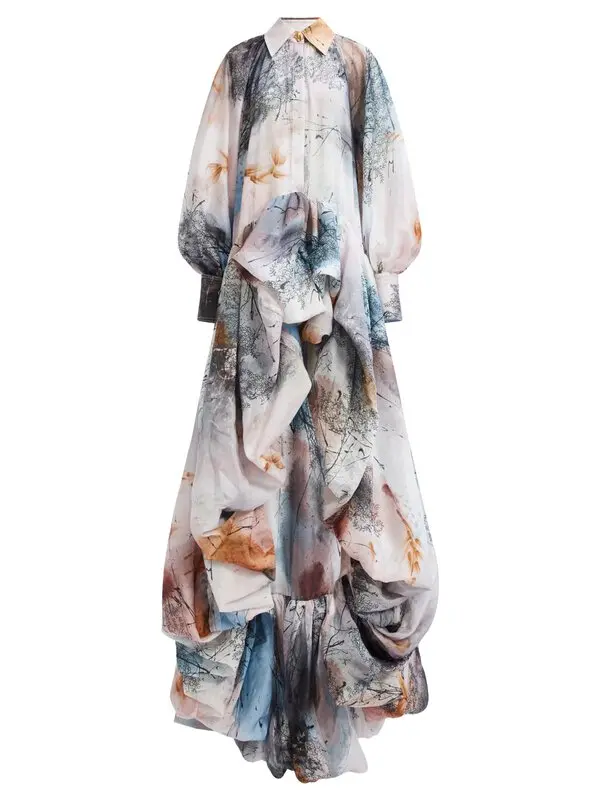 Aje Mietta Printed Maxi Dress - Multi