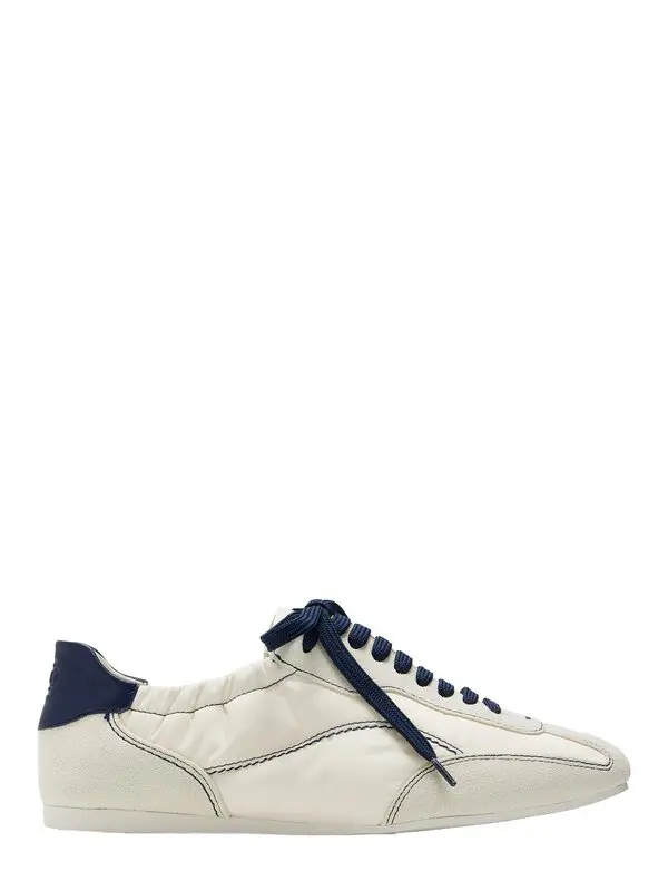 Simkhai Georgie Elasticized Sneakers - White