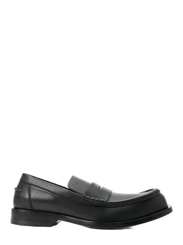 Loewe Bobine Penny-slot Loafers - Black