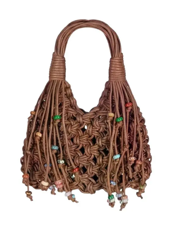 HIBOURAMA Mini Vannifique Tote Bag - Brown