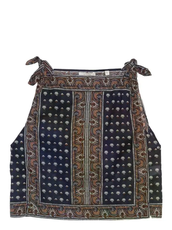 DÔEN Amalia Paisley-print Top - Blue