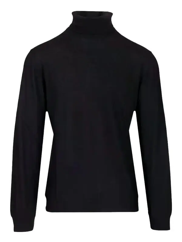 AL DUCA D’AOSTA 1902 Wool Roll Neck Sweater - Blue