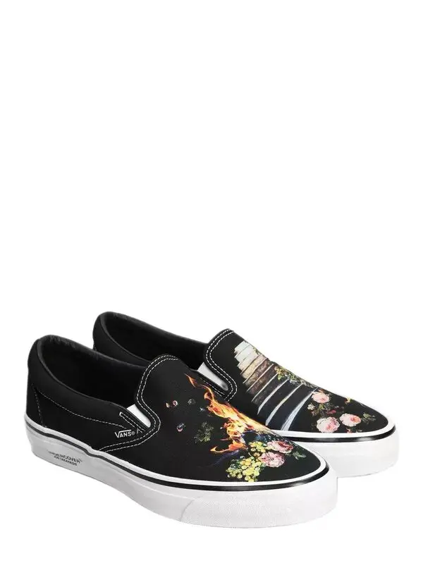 VANS X Undercover Otw Graphic-print Sneakers - Black