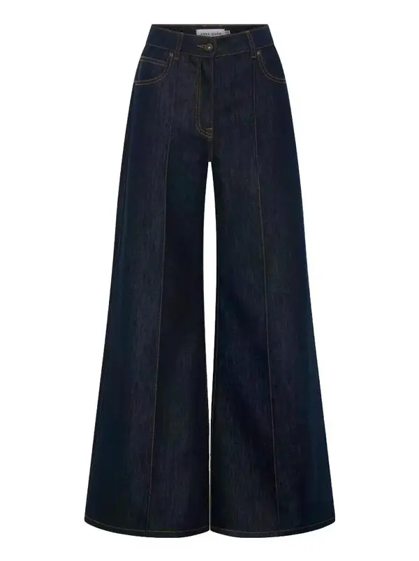 Anna Quan Marius Wide-leg Jeans - Blue