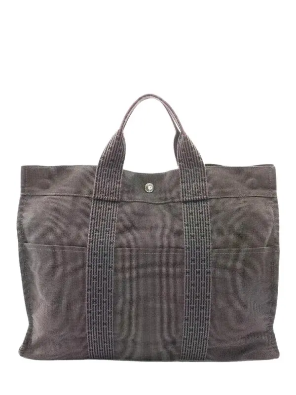 Hermès 2000s Ymm Ale Line Tote Bag - Grey