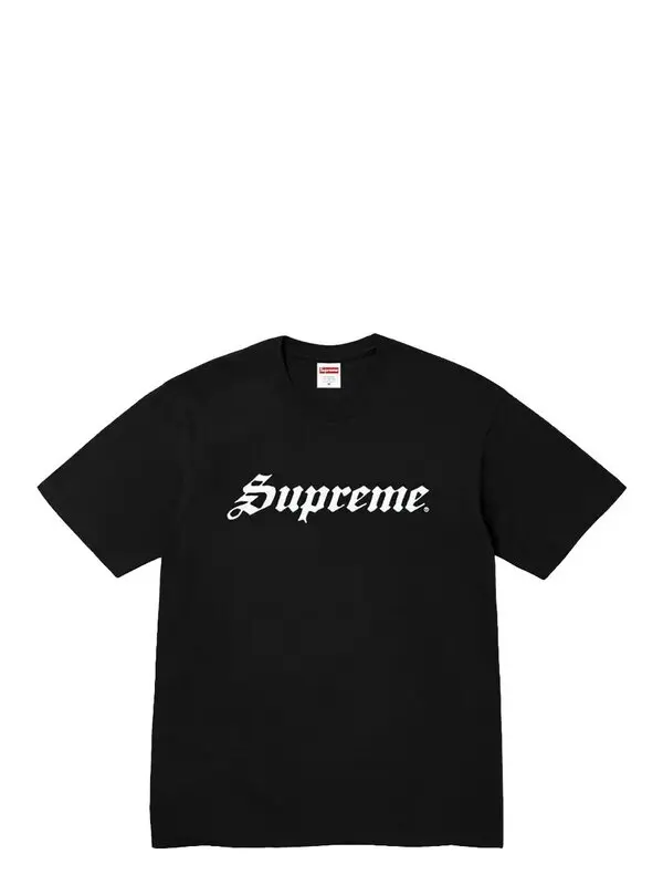 Supreme Speed Logo-print T-shirt - Black
