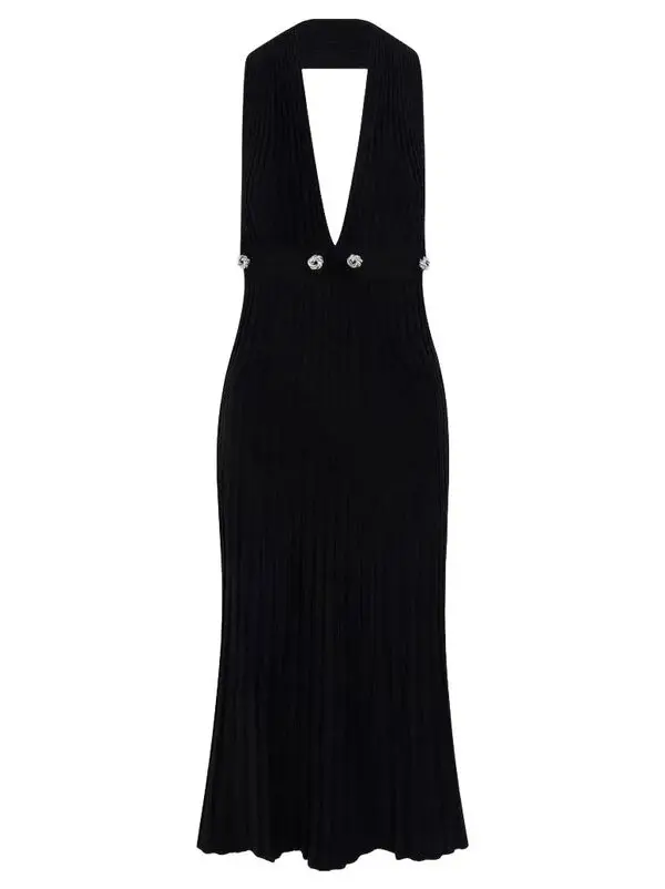 CAYET Tatjana Midi Dress - Black