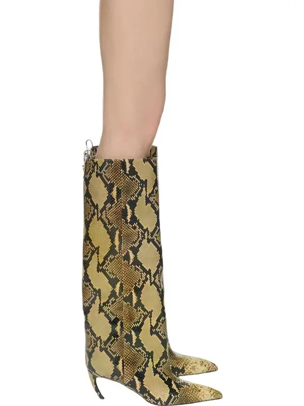 Attico Lea Boots - Neutrals