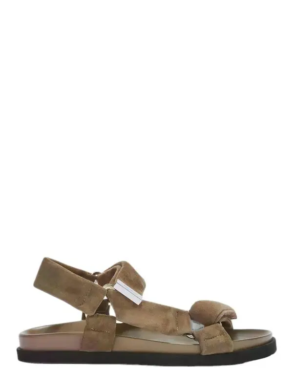 Attico Salinas Flatform Sandals - Grey