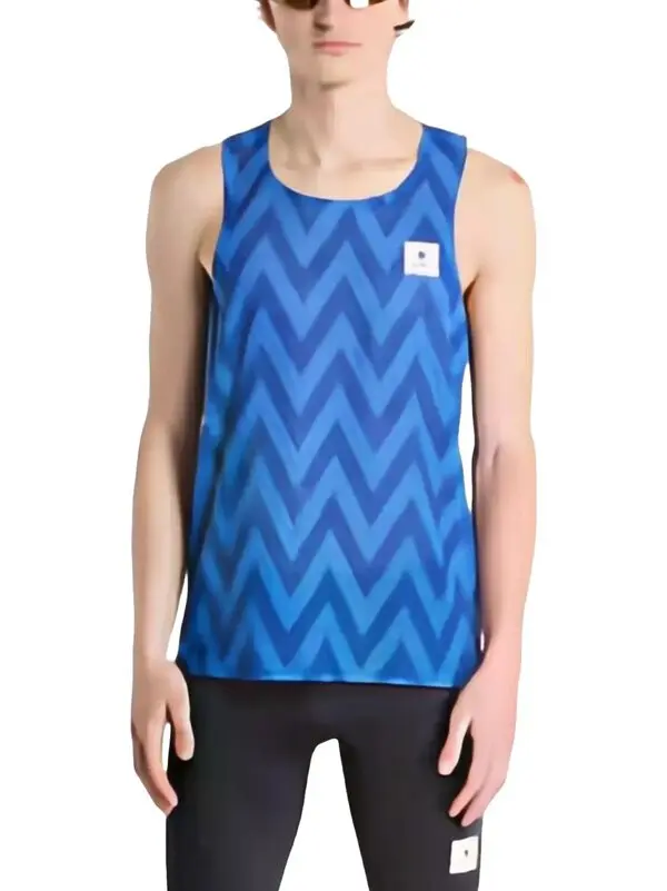 SAYSKY Zig Zag Flow Air Tank Top - Blue