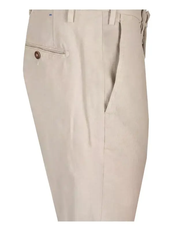 AL DUCA D’AOSTA 1902 Pressed-crease Tailored Trousers - Neutrals