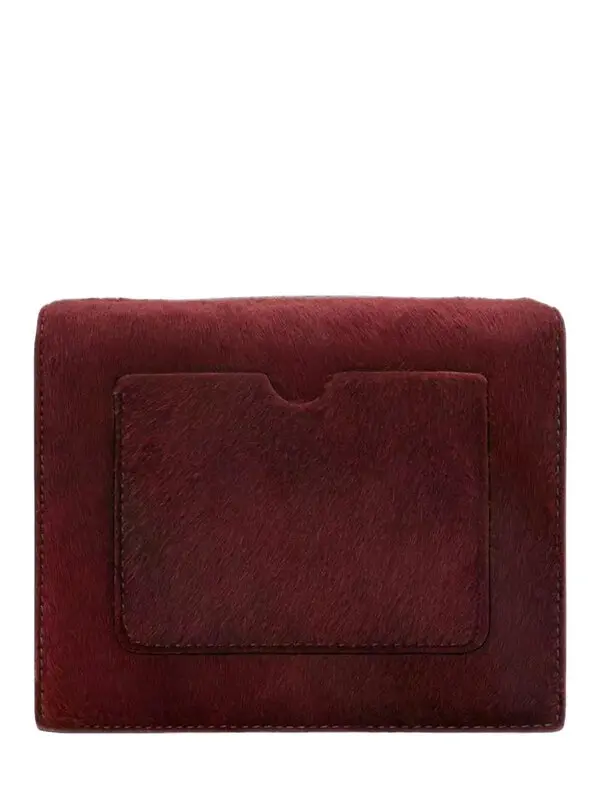 Oscar De La Renta Mini Tro Floral-appliqué Clutch Bag - Red