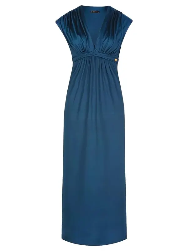 CHIC BY LIRETTE Kimono Dress Natural Teal - Blue