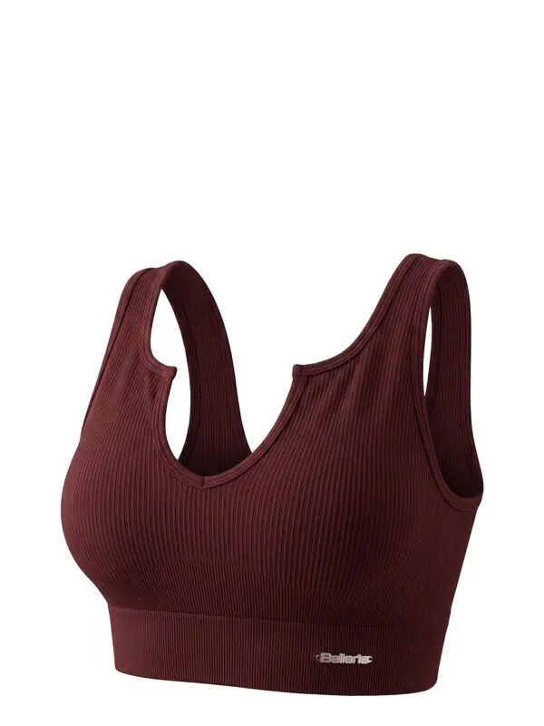 BELLARIA Cabernet Sculpt Sports Bra - Brown