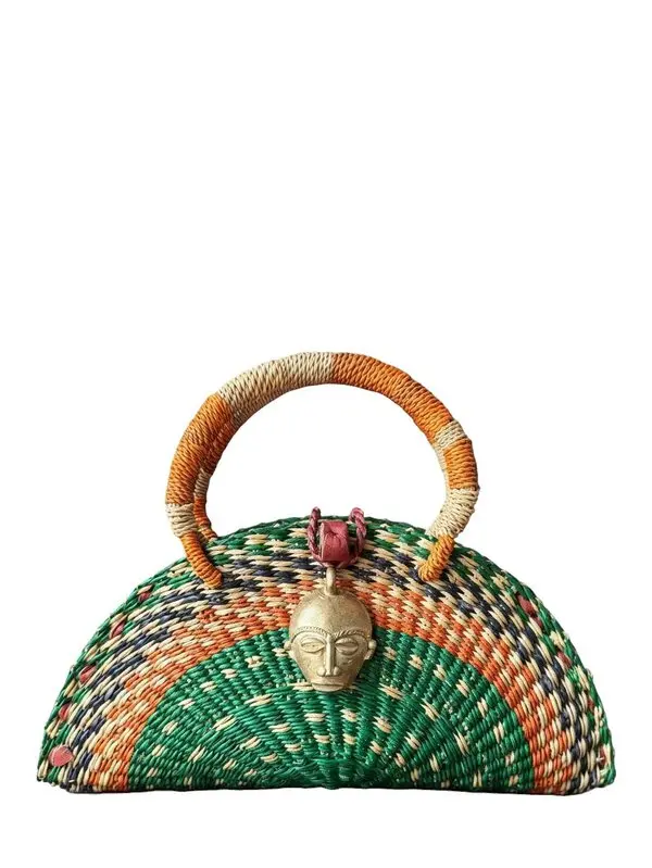 SOKONA Kusana – Oasis Handwoven Handbag - Green