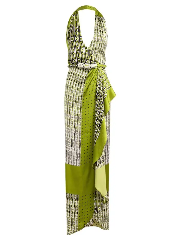 Silvia Tcherassi Gypsy Silk Dress - Multi