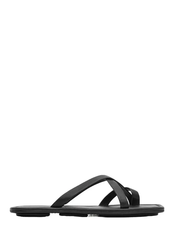 ST. AGNI Soft Strap Slide - Black